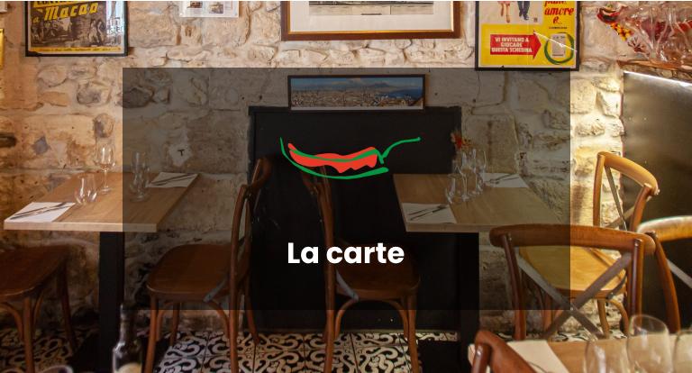 Osteria Da Luigi - Notre carte à Bordeaux